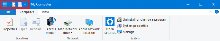 Customize The Quick Access Toolbar In Windows 10 File Explorer PCInsider customize-the-quick-access-toolbar-in-windows-10-file-explorer-pcinsider